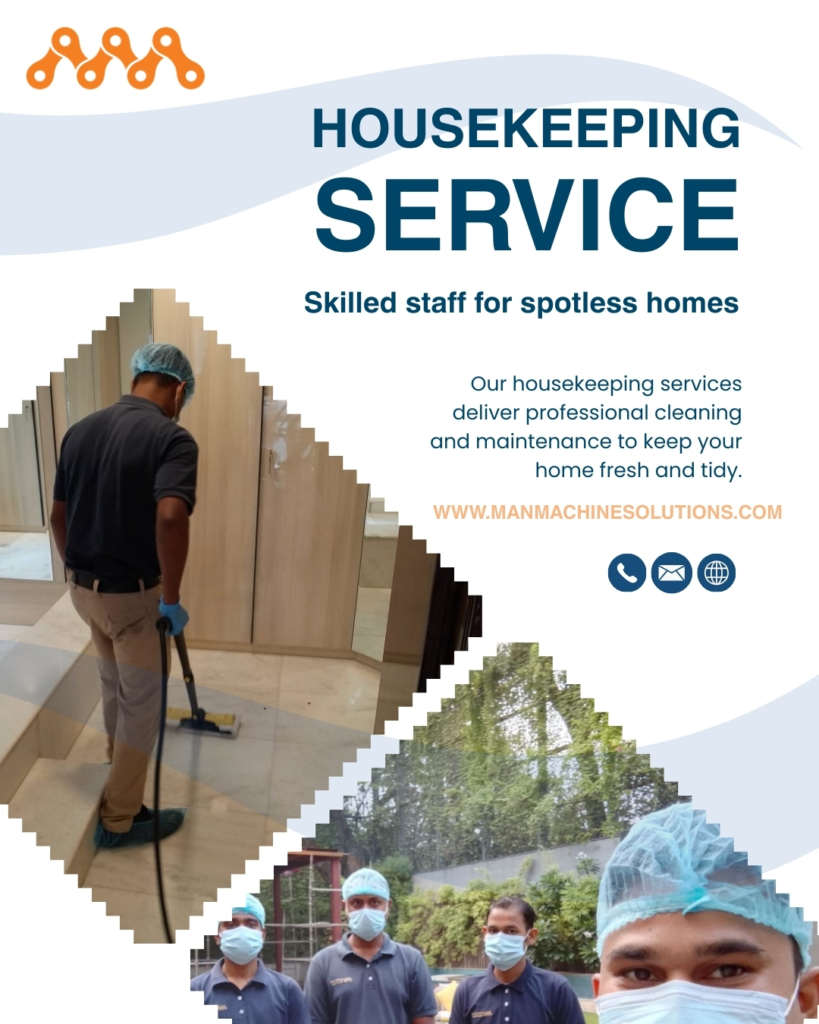 Best Housekeeping Service Near You | Manmachine Solutions